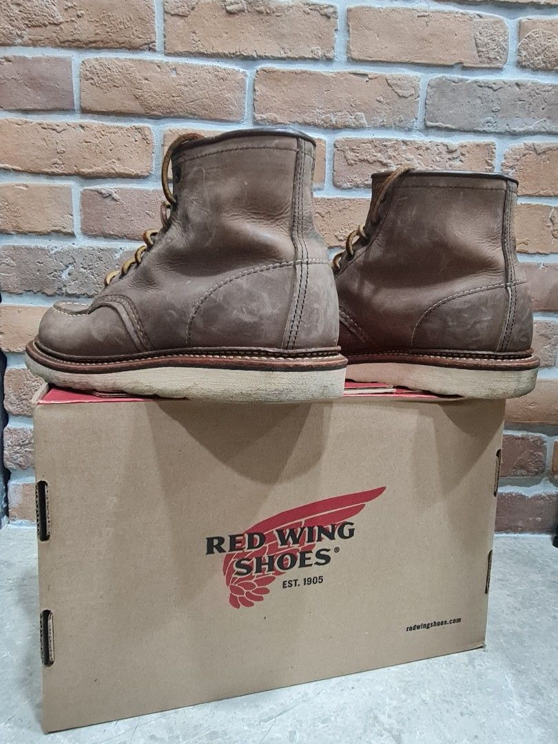 Red Wing Heritage 8883 concrete Moc 6" Boot, Men's Fashion, Footwear ...