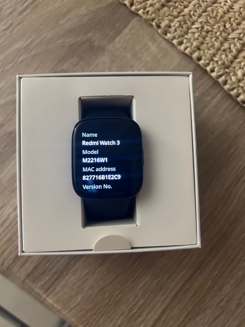 Redmi Watch 3 Black, Mobile Phones & Gadgets, Wearables & Smart Watches ...