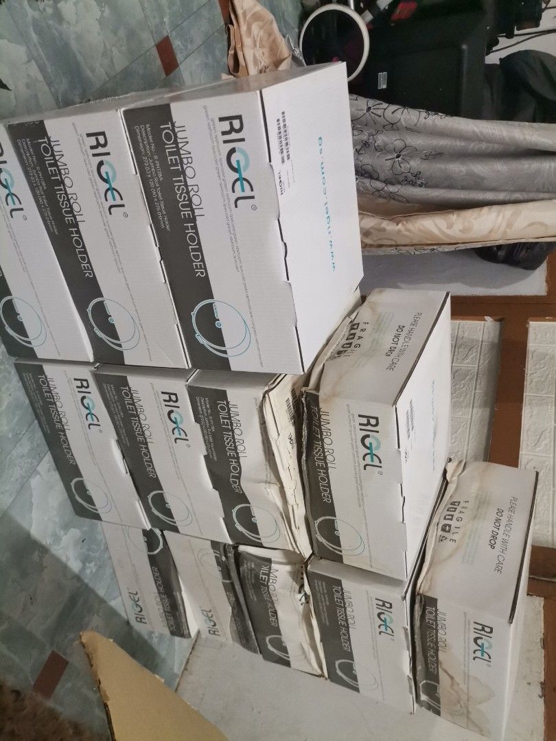 RIGEL Jumbo Roll Toilet Tissue Holder, Furniture & Home Living ...