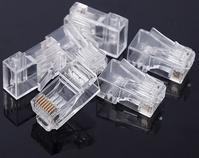 RJ45 CONNECTOR SET OF 100, Computers & Tech, Parts & Accessories ...