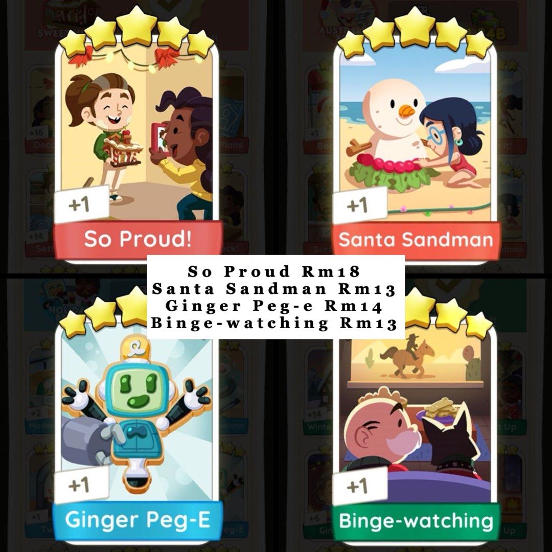 Santa Sandman Monopoly Go, Everything Else, Others on Carousell