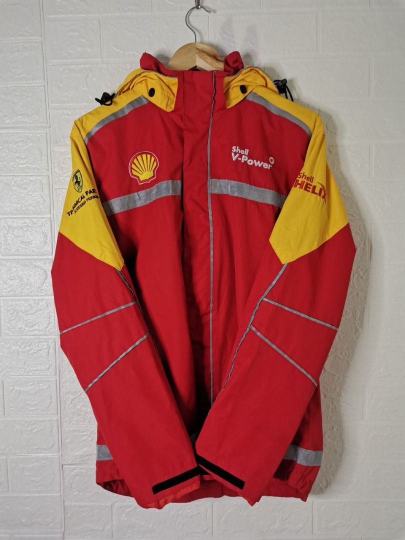 Scuderia ferrari x shell jacket, Men's Fashion, Coats, Jackets and ...