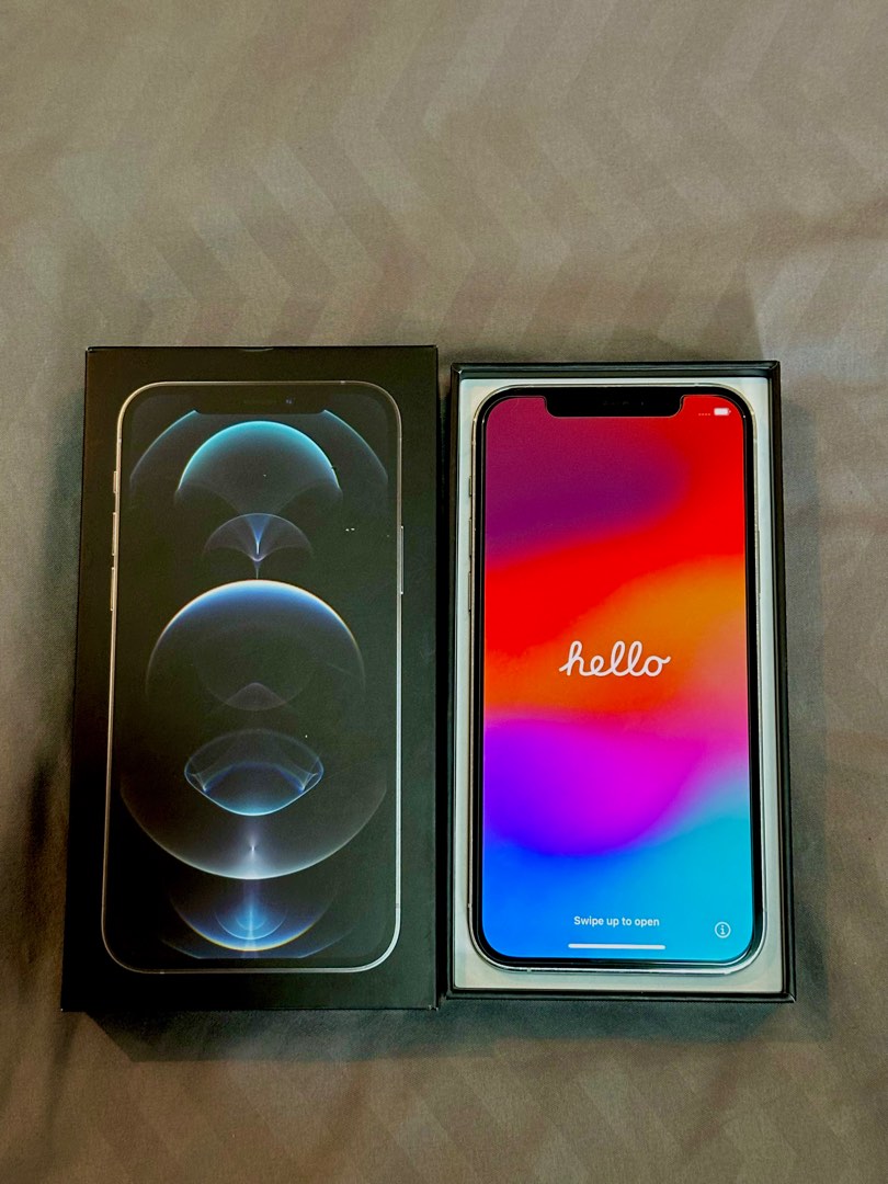 Second hand - Iphone 12 Pro (White) Smart - Locked 128GB, Mobile Phones ...