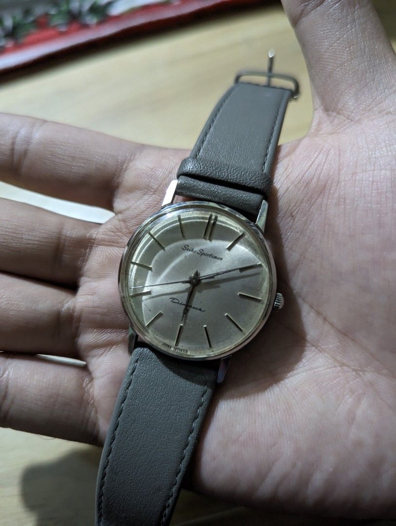 Seiko Sportsman (BMBY Sept. 1961 Diashock 17 Jewels), Men's Fashion, Watches & Accessories ...