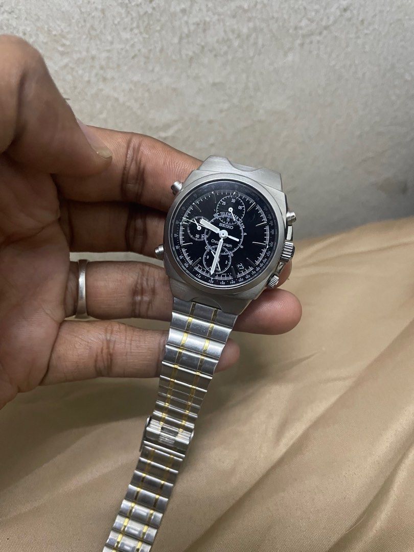 Seiko Sus Chronograph, Men's Fashion, Watches & Accessories, Watches on ...