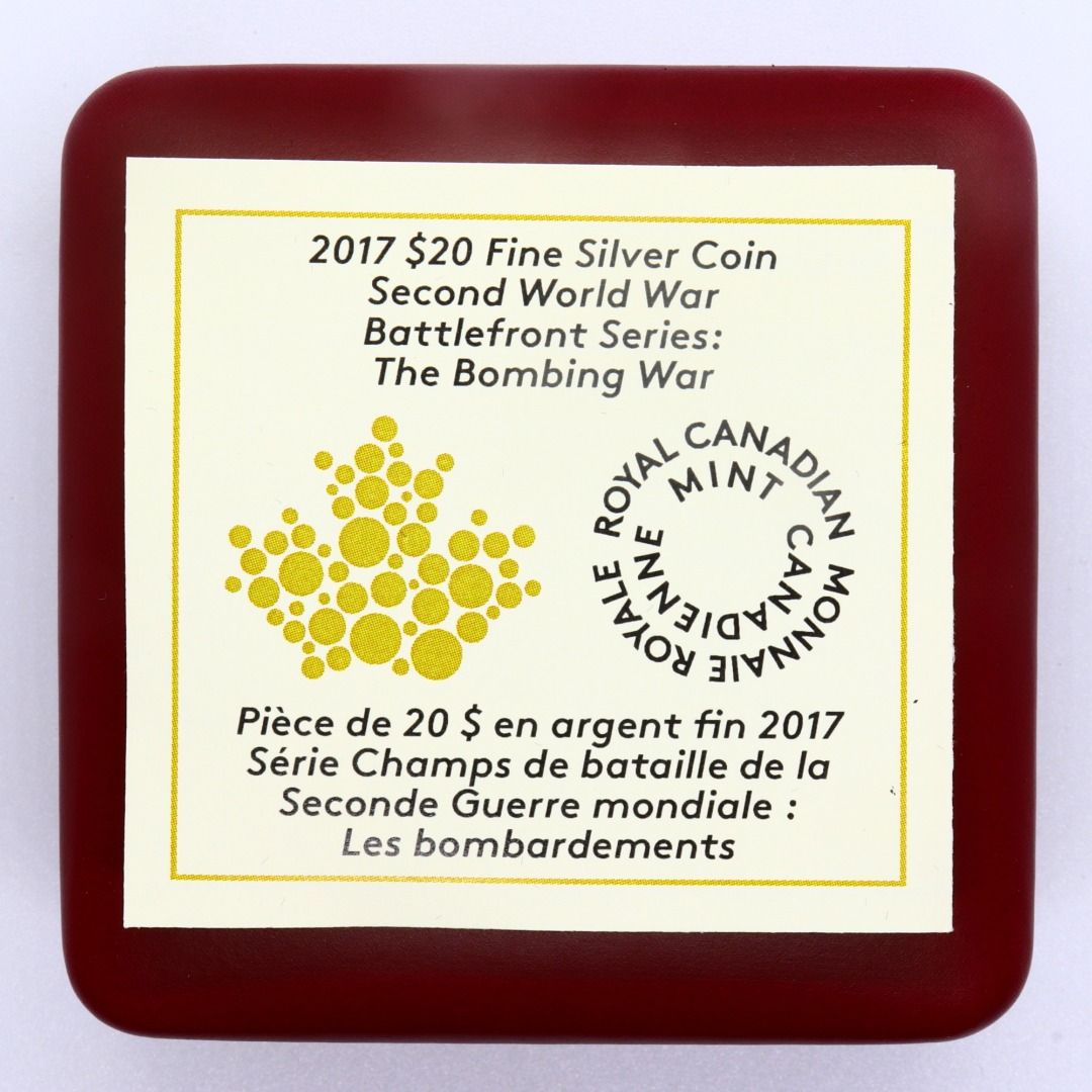 [Set of 4] Royal Canadian Mint Second World War Battlefront Series 1oz ...