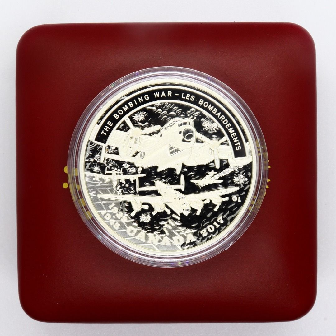 [Set of 4] Royal Canadian Mint Second World War Battlefront Series 1oz ...