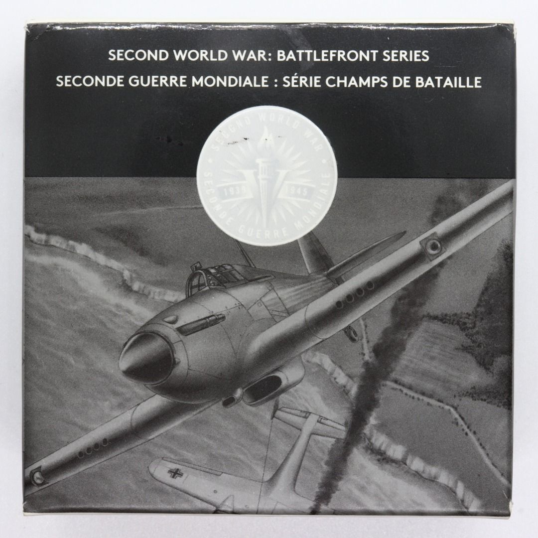 [Set of 4] Royal Canadian Mint Second World War Battlefront Series 1oz ...