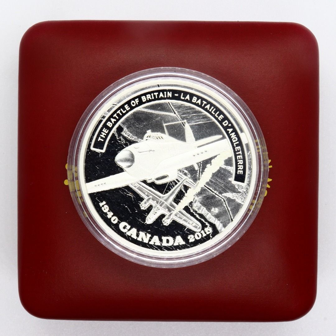[Set of 4] Royal Canadian Mint Second World War Battlefront Series 1oz ...