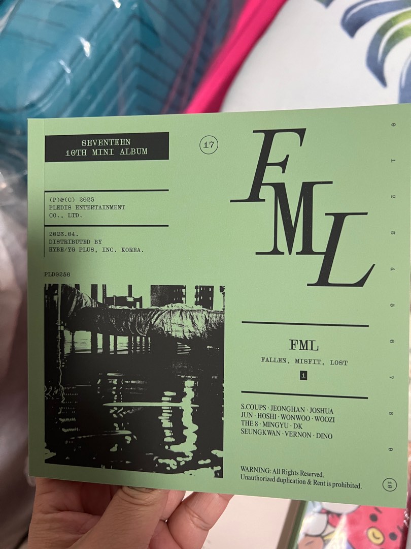 Seventeen FML Album, Hobbies & Toys, Memorabilia & Collectibles, K-Wave on Carousell