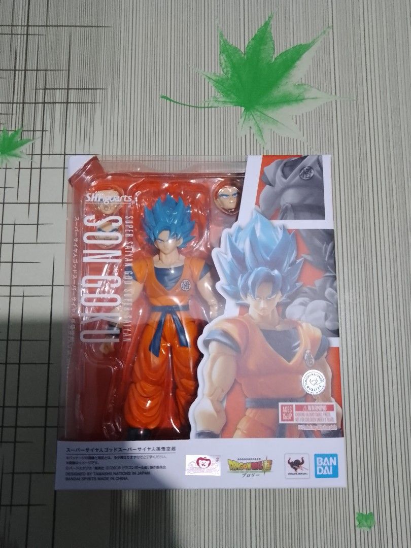 SHF ssgss son goku blue, Hobbies & Toys, Toys & Games on Carousell