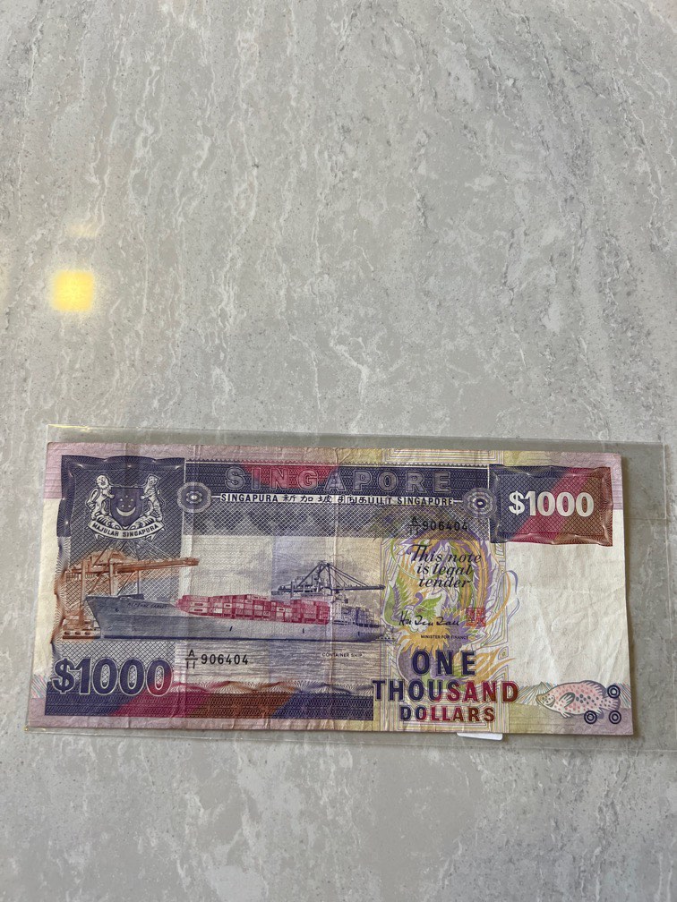 Ship series $1000, Hobbies & Toys, Memorabilia & Collectibles, Currency ...