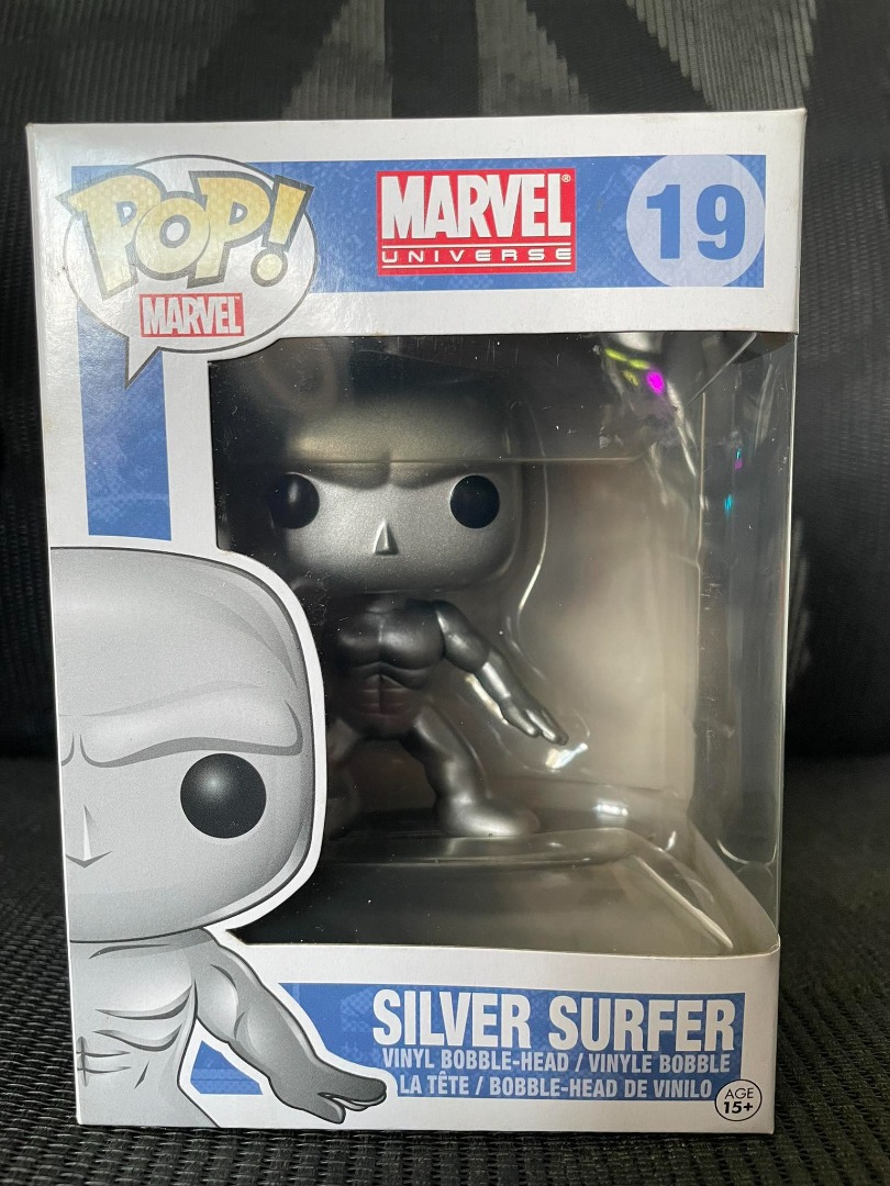 Silver Surfer Funko Pop, Hobbies & Toys, Toys & Games on Carousell
