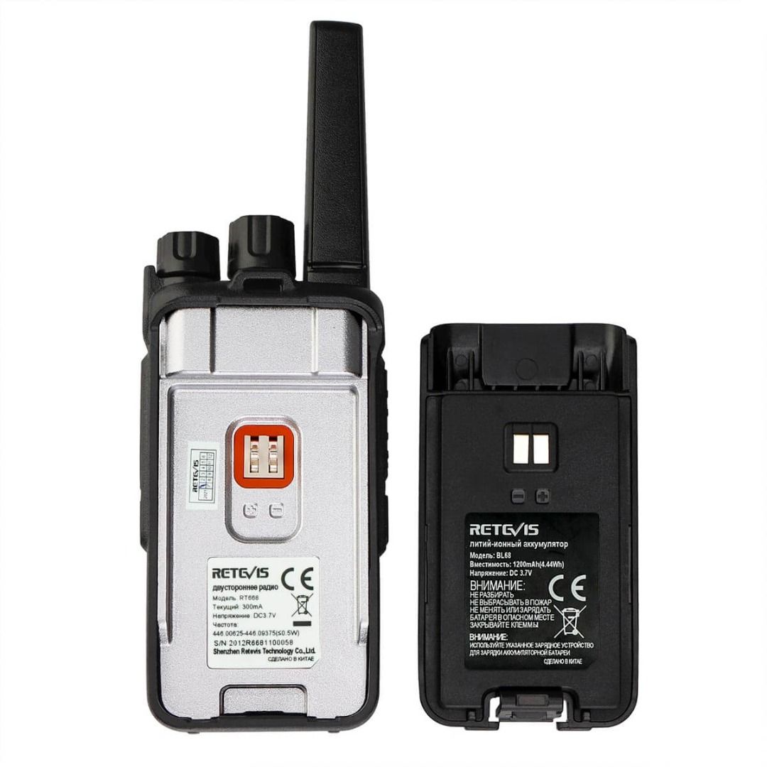 Singapore ready stock, IMDA approved, license free Retevis RT668 PMR446 ...