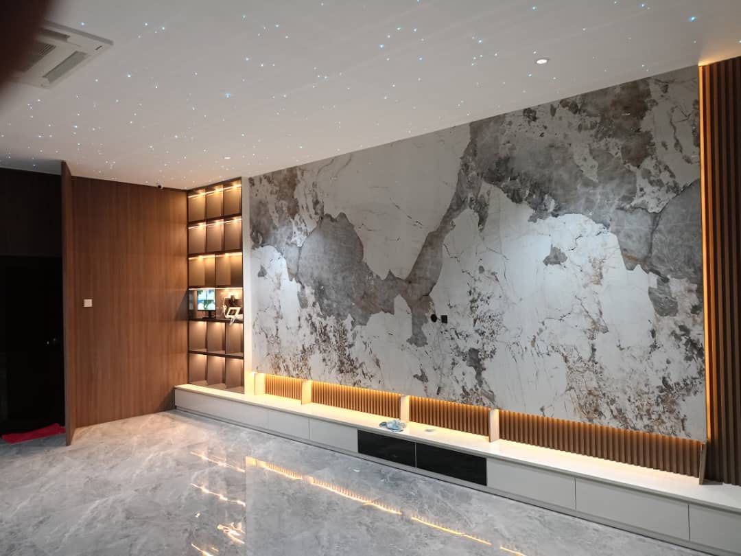 SINTERED STONE FEATURE WALL, Furniture & Home Living, Home Decor, Wall ...