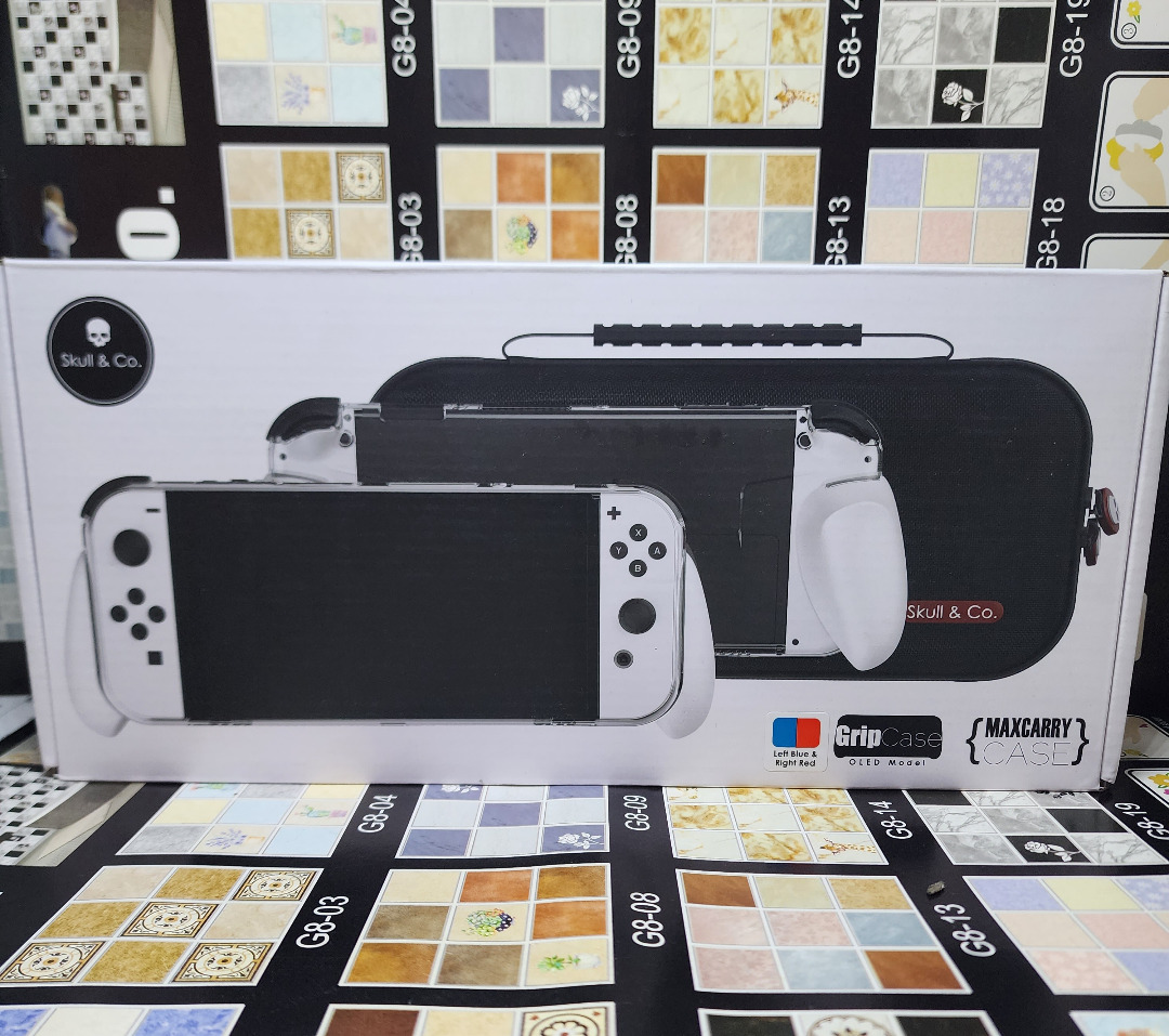 SKULL & CO BUNDLE SET FOR NINTENDO SWITCH OLED MODEL, Video Gaming ...