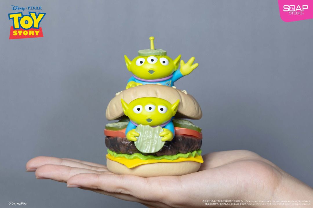 Soap Studio PX900 Pixar Aliens Mini Burger Day Figure / PX044 Disney ...