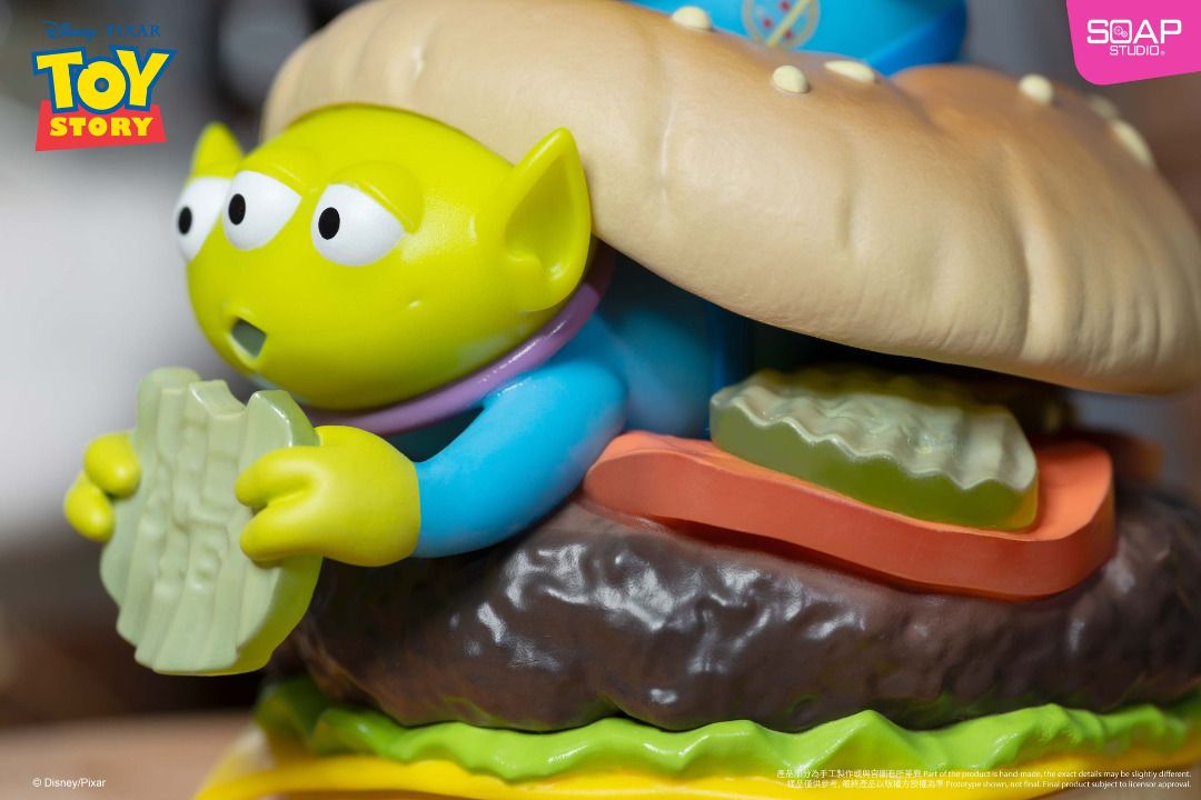 Soap Studio PX900 Pixar Aliens Mini Burger Day Figure / PX044 Disney ...