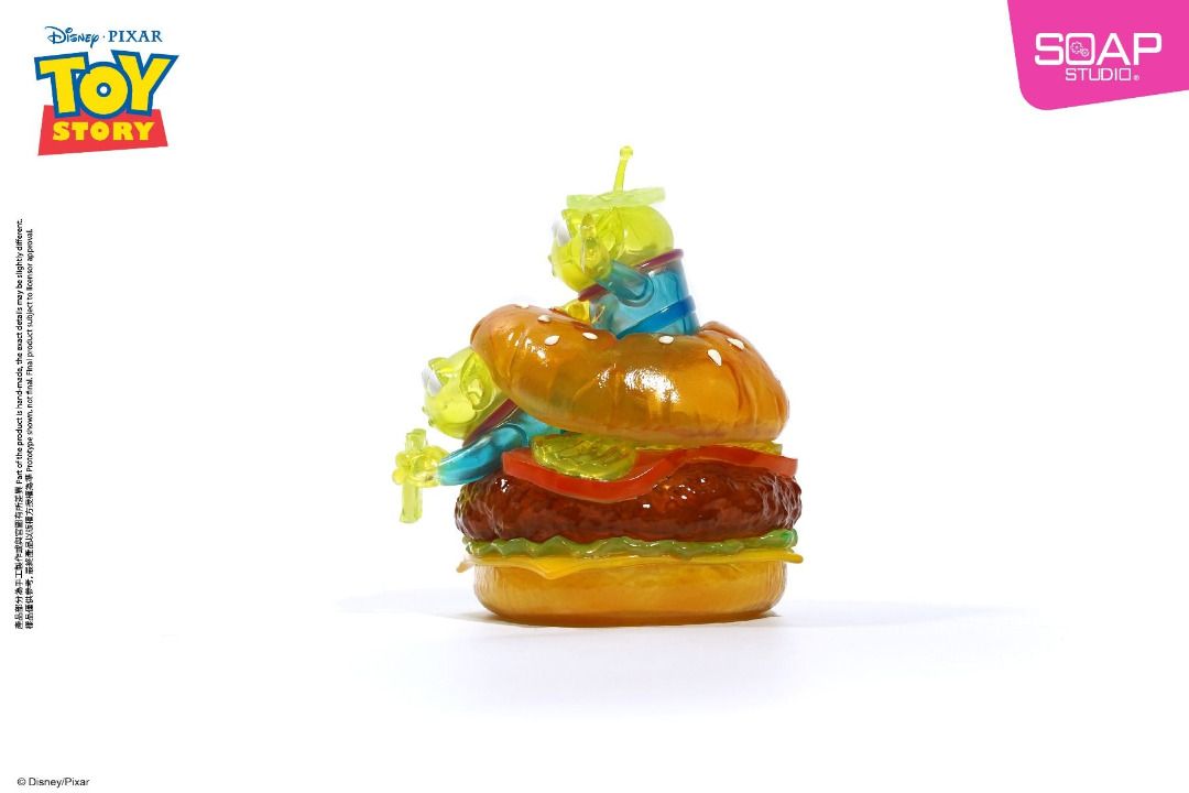 Soap Studio PX900 Pixar Aliens Mini Burger Day Figure / PX044 Disney ...
