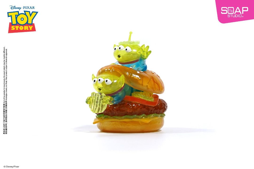Soap Studio PX900 Pixar Aliens Mini Burger Day Figure / PX044 Disney ...