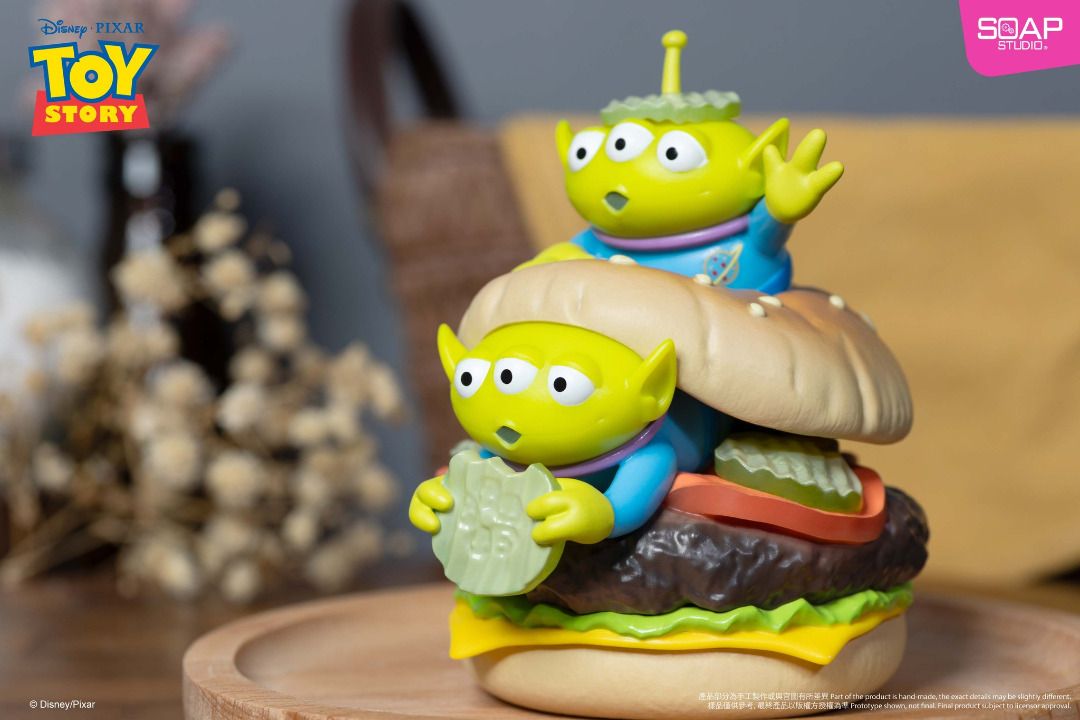 Soap Studio PX900 Pixar Aliens Mini Burger Day Figure / PX044 Disney ...