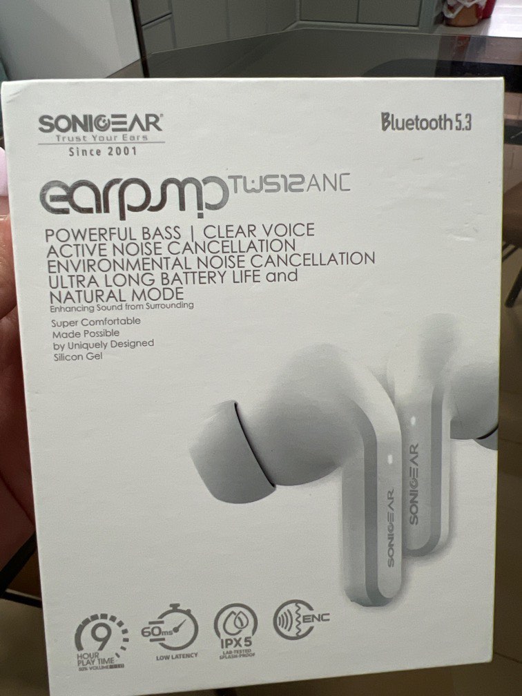 SONICGEAR EARPUMP TWS12 ANC, Audio, Earphones on Carousell