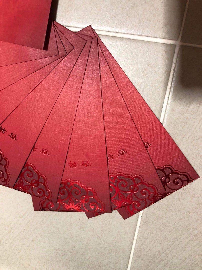 Standard Chartered Red Packet CNY Red Packet, Hobbies & Toys ...