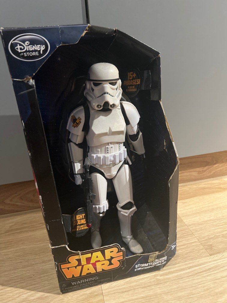 Star Wars talking stormtrooper, Hobbies & Toys, Memorabilia ...