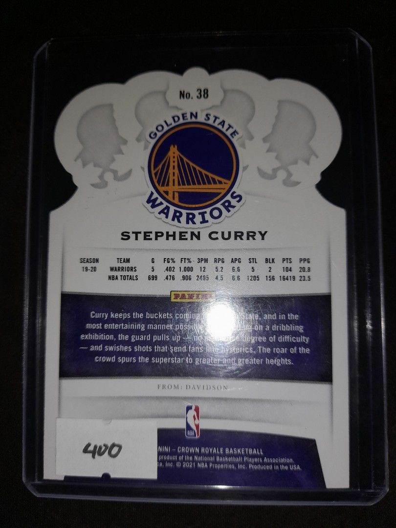 Stephen Curry Crown Royale, Hobbies & Toys, Memorabilia & Collectibles ...