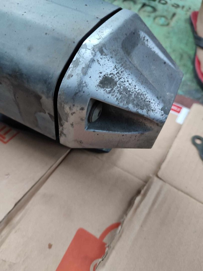 STOCK PIPE/EXHAUST FOR HONDA CLICK v2 SECOND HAND, Motorbikes ...