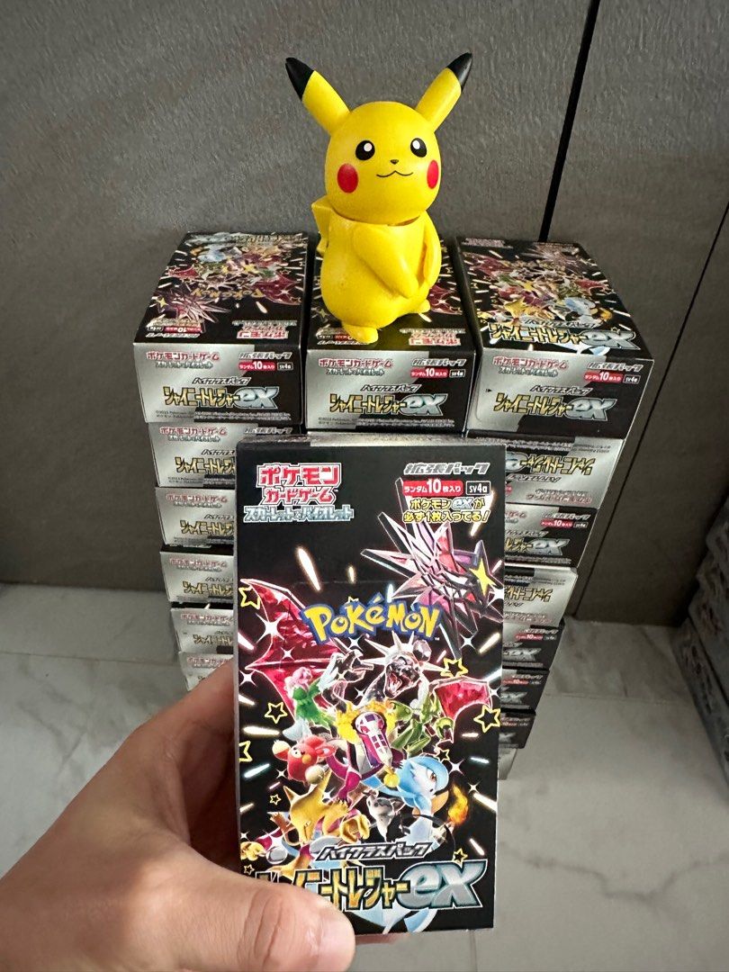 Sv4A shiny treasure booster box, Hobbies & Toys, Toys & Games on Carousell
