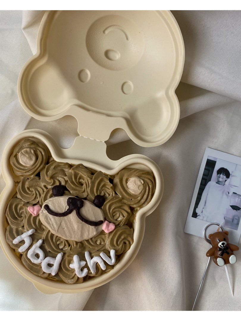 Taehyung Cake [BTS V], Food & Drinks, Homemade Bakes on Carousell