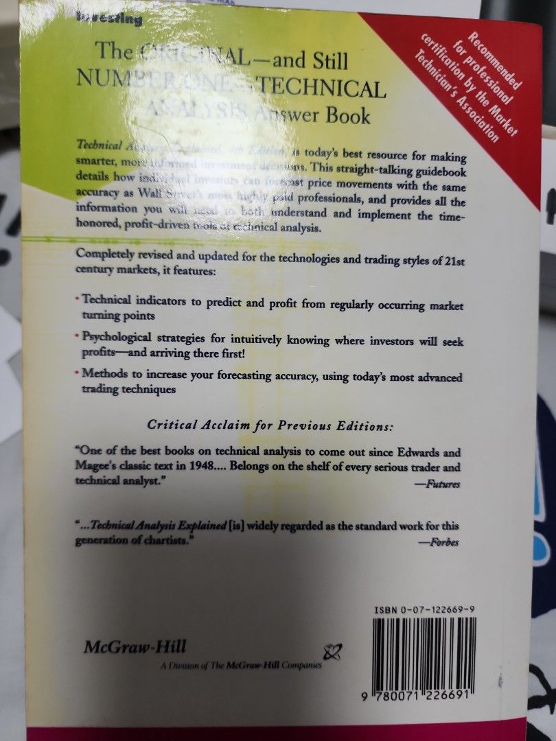 Technical Analysis Explained Hobbies And Toys Books And Magazines Fiction And Non Fiction On Carousell