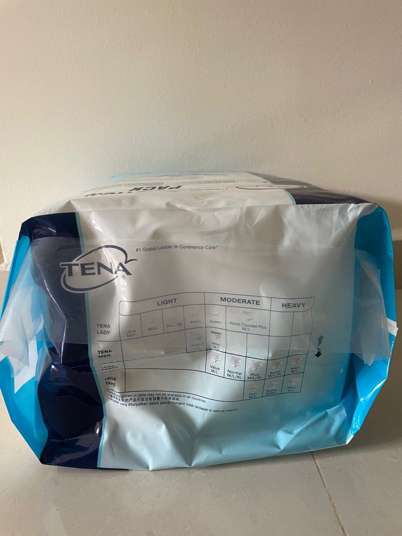 Tena Adult Diapers, Health & Nutrition, Medical Supplies & Tools on ...