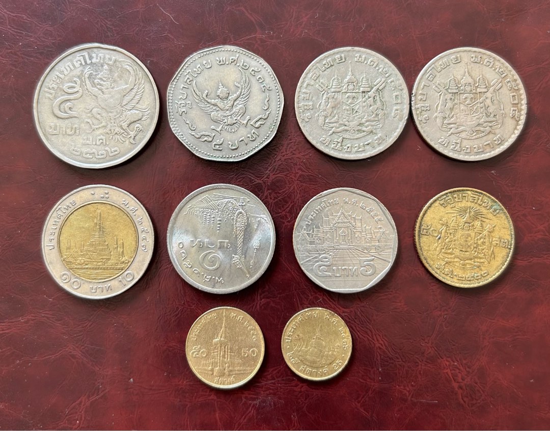 Thailand coins currency (price for 10 items), Hobbies & Toys ...