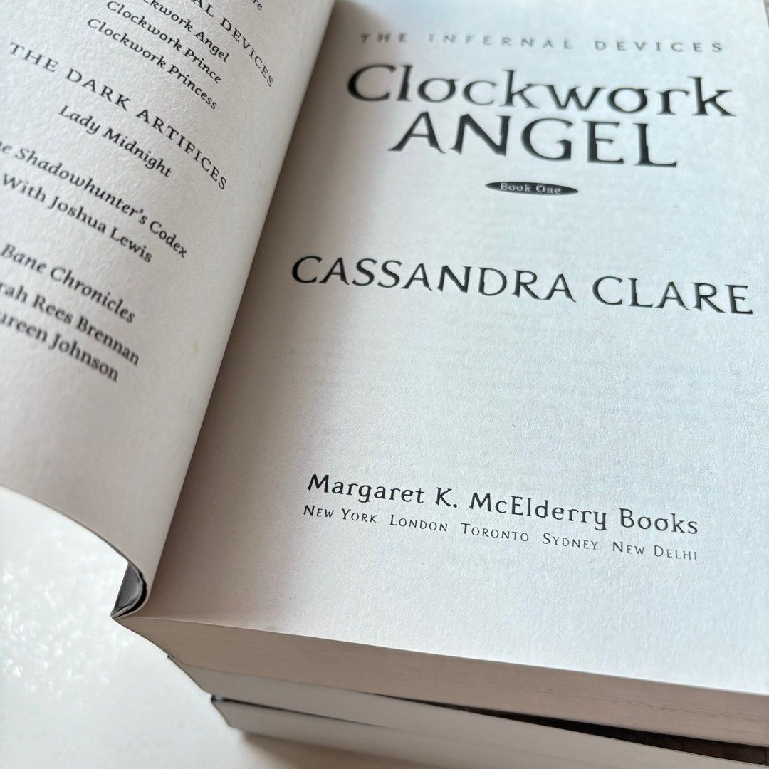 The Infernal Devices ( Cassandra Clare ), Everything Else on Carousell