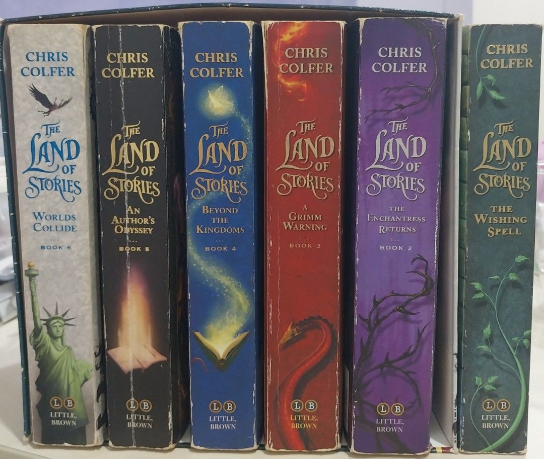 The Land Of Stories book set, Hobbies & Toys, Books & Magazines ...