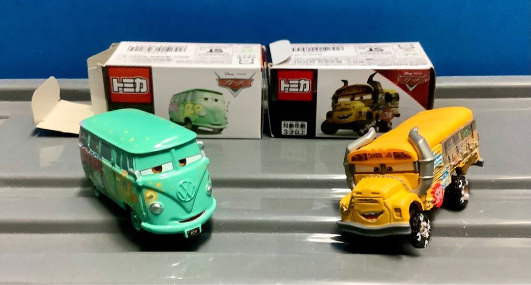 Tomica Disney Pixar Cars C-14 & C-28, 興趣及遊戲, 玩具 & 遊戲類 - Carousell
