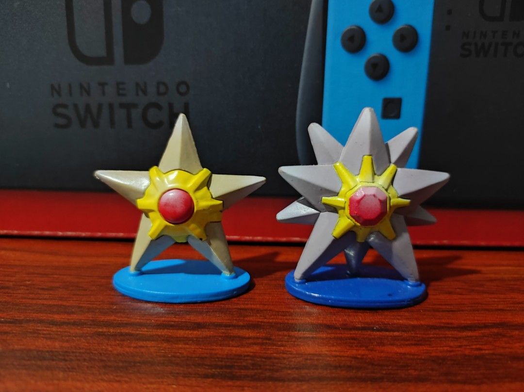 TOMY Pokemon Figures - Staryu and Starmie, Hobbies & Toys, Toys & Games ...