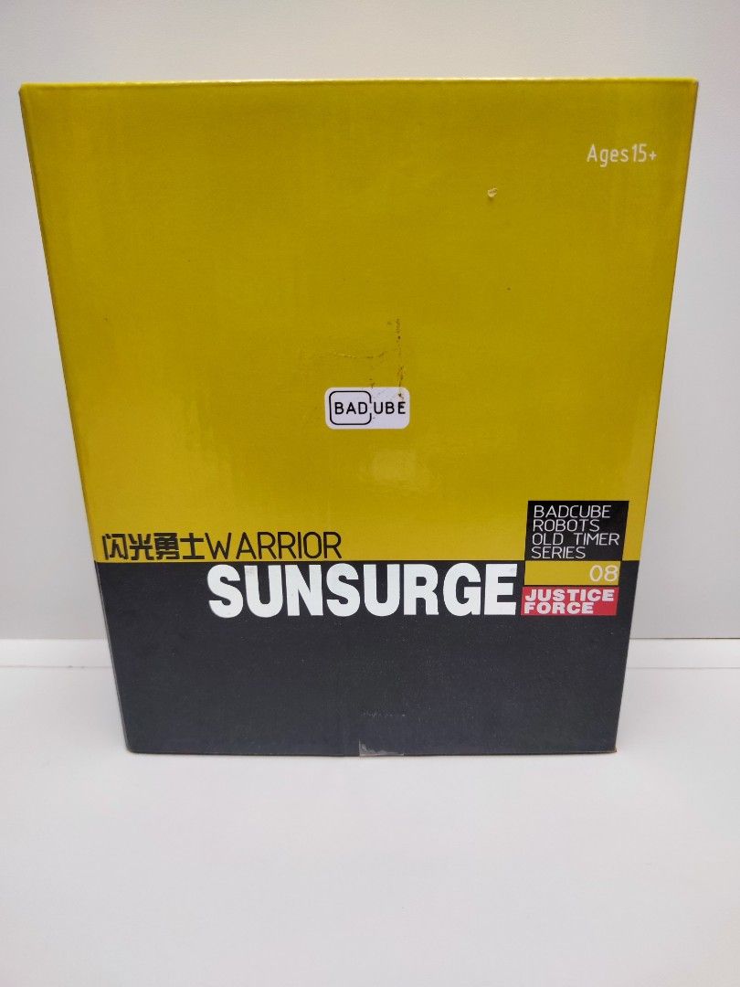 Transformers Badcube Sunsurge (MP Masterpiece Scale Sunstreaker ...