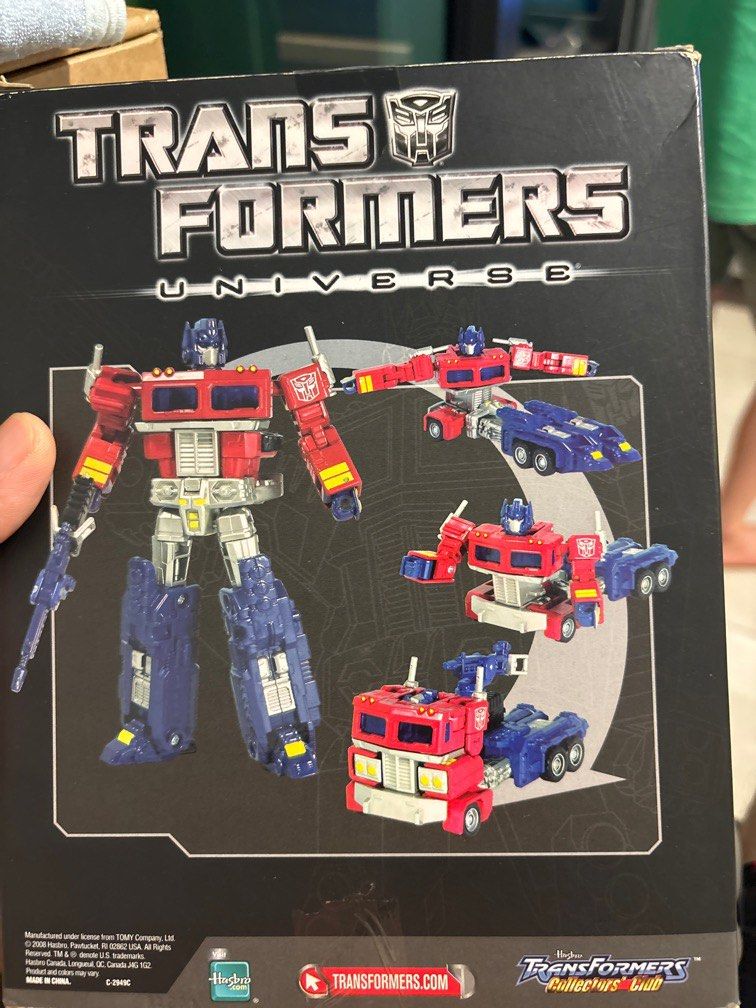 Transformers Optimus and Megatron, Hobbies & Toys, Toys & Games on ...