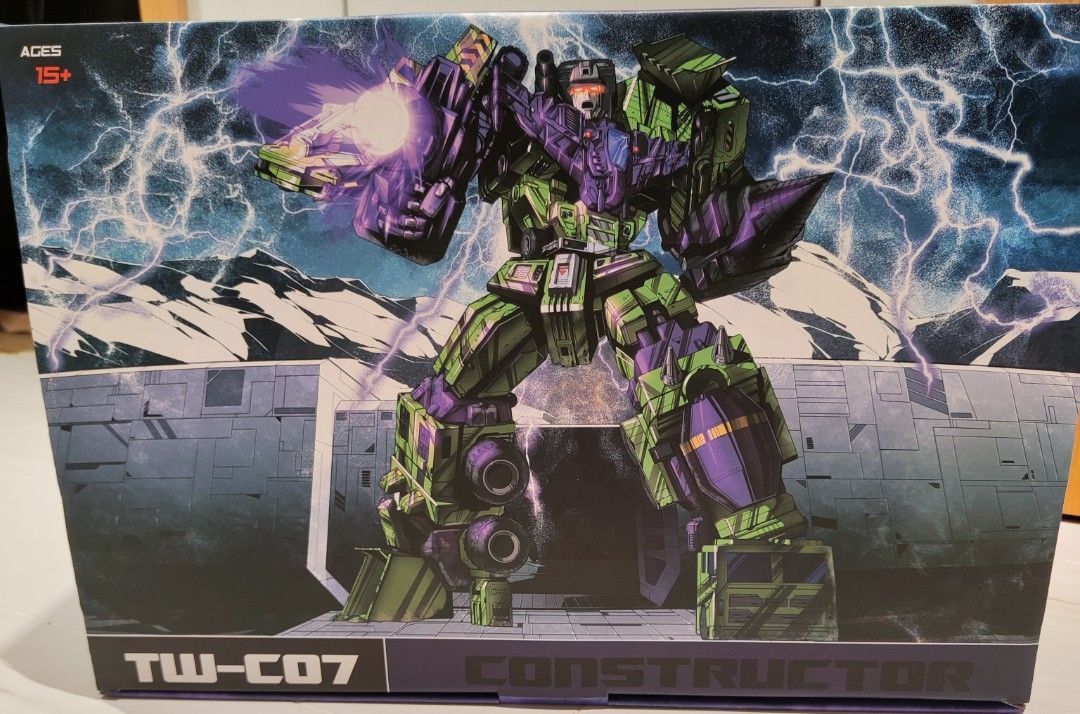 Transformers Toyworld TW-C07 Constructor (MP Masterpiece Scale G1 ...