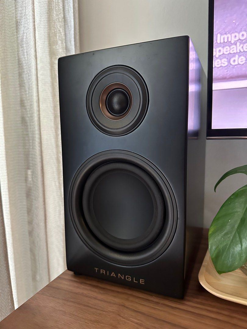 Triangle speaker, Audio, Soundbars, Speakers & Amplifiers on Carousell