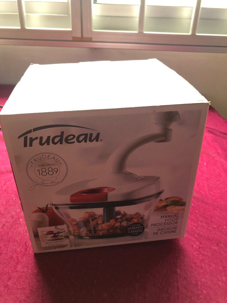 Trudeau 1889 food processor, Furniture & Home Living, Kitchenware ...