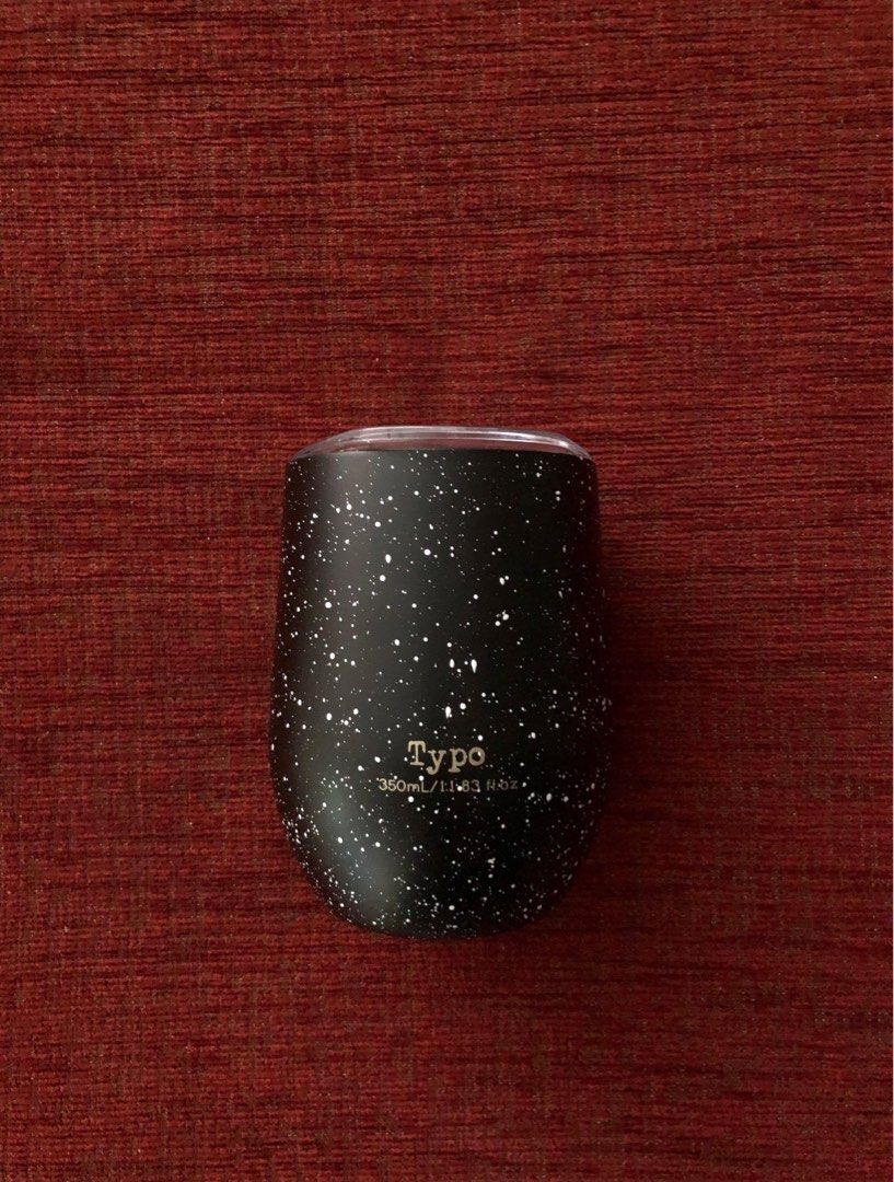 Typo metal traveller tumbler, Furniture & Home Living, Kitchenware ...