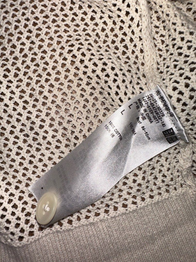 UNIQLO mesh cardigan, Women's Fashion, Coats, Jackets and Outerwear on ...