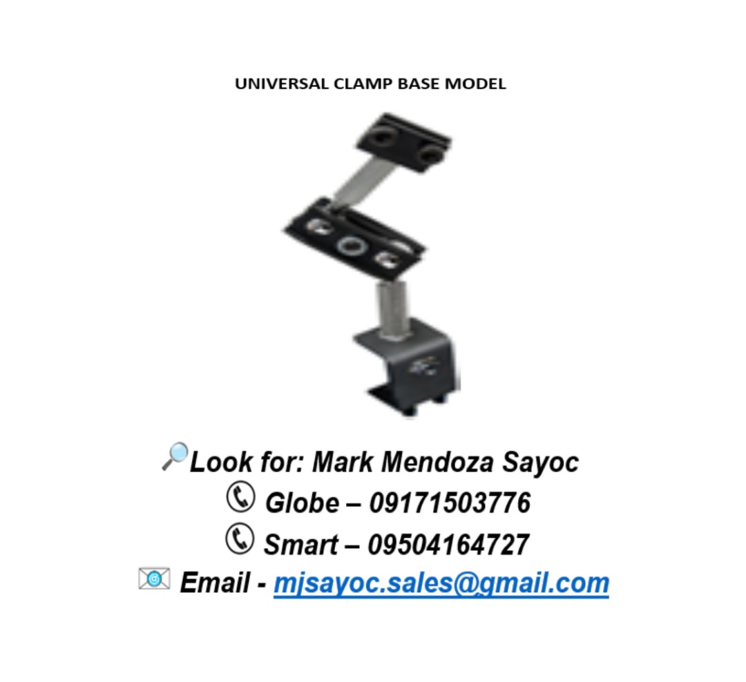 UNIVERSAL CLAMP BASE MODEL, Commercial & Industrial, Construction Tools ...
