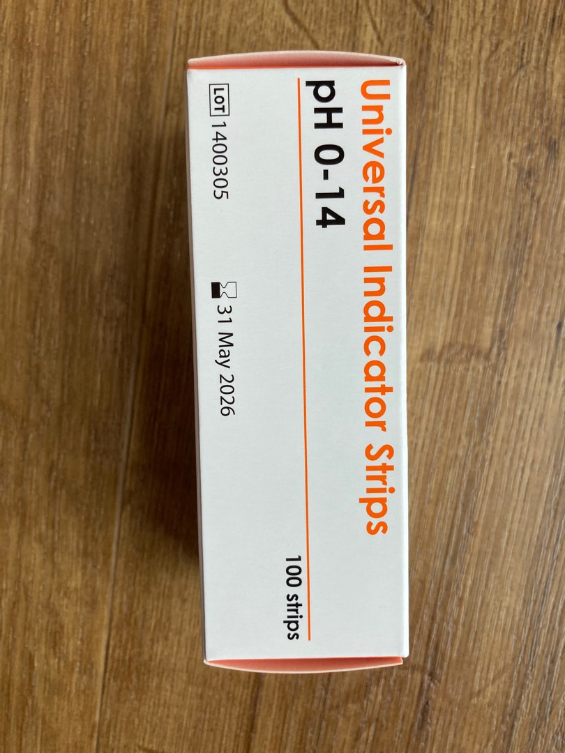 UNIVERSAL INDICATOR pH 0-14, Health & Nutrition, Medical Supplies ...