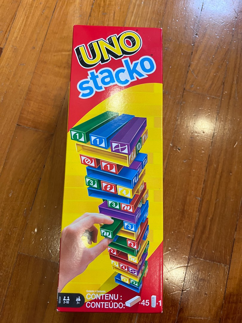 Uno Stacko, Hobbies & Toys, Toys & Games on Carousell