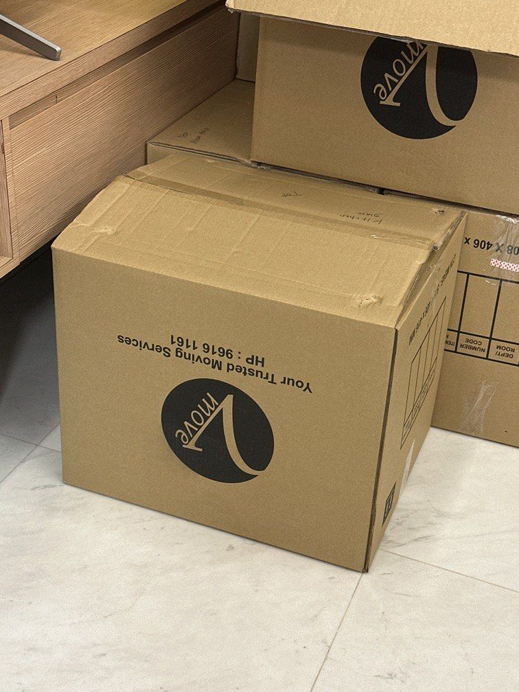 Used carton boxes, Furniture & Home Living, Home Improvement ...